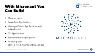 Micronaut Deep Dive - Devnexus 2019 | PDF