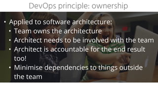 Software architecture in a DevOps world | PDF
