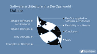Software architecture in a DevOps world | PDF