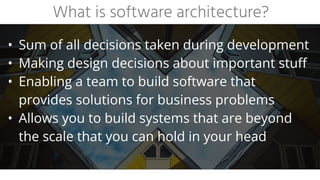 Software architecture in a DevOps world | PDF