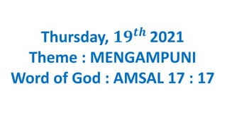 Devo 19 agustus | PPT