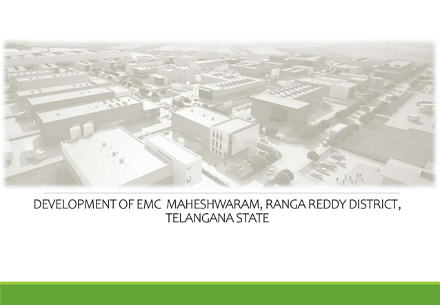 Dev of EMCs in TS - PPT.ppt | Civil Engineering Industry | Industries