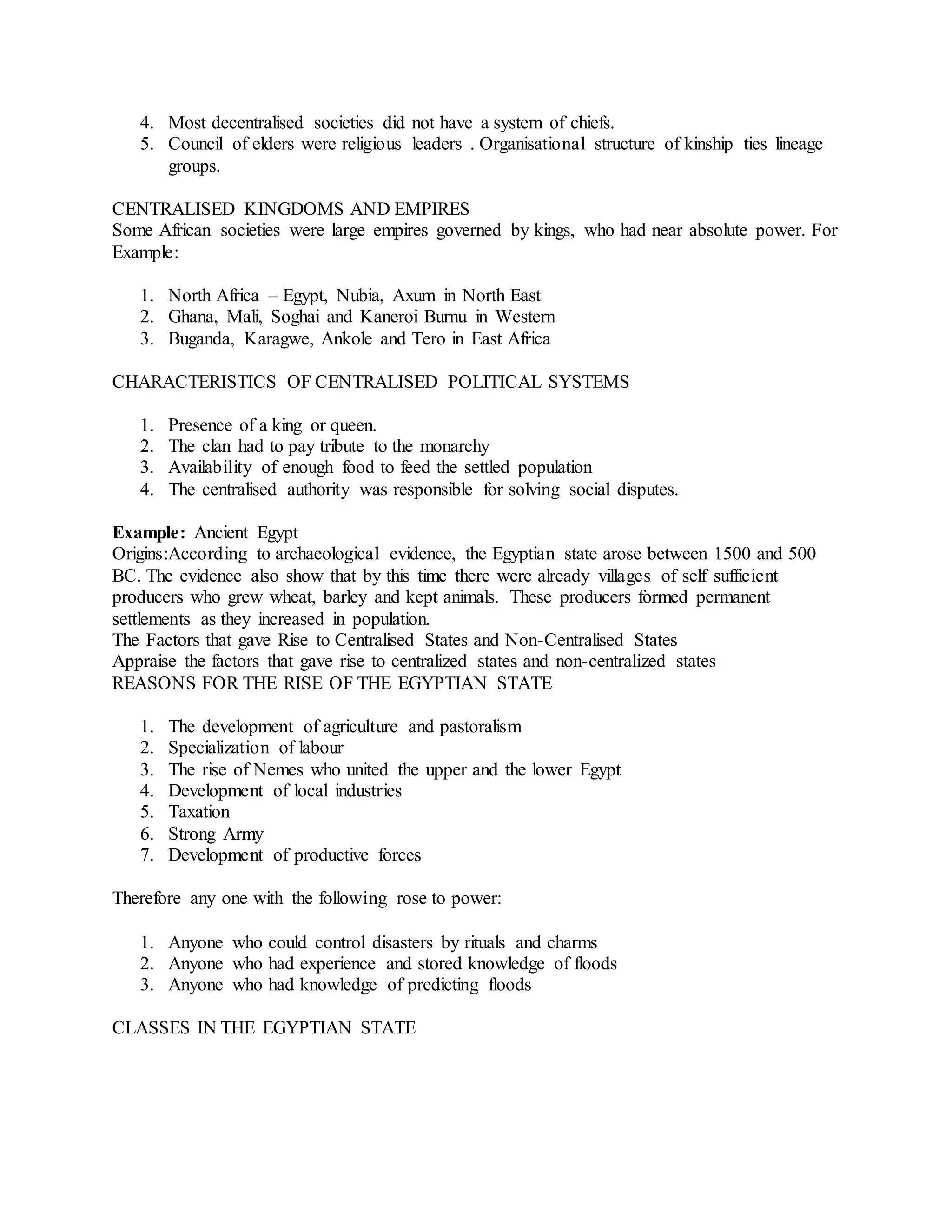 Dev of social and political systems | DOCX