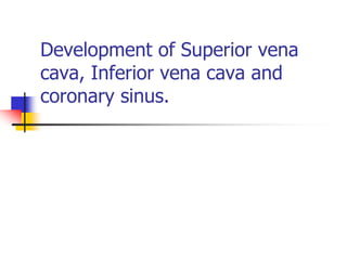Development of Major Vessels. | PPT