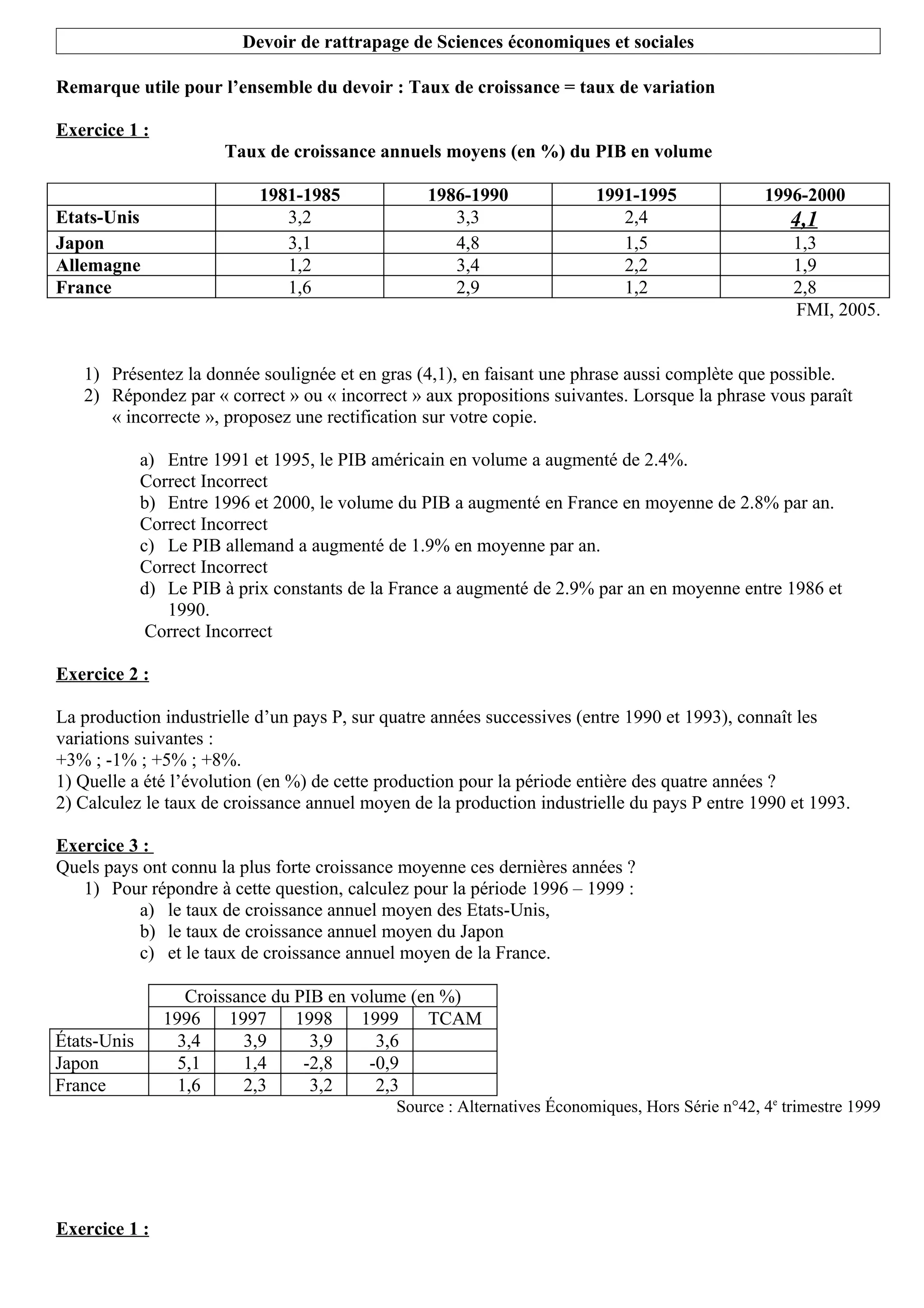 Devoir de rattrapage stat | DOC