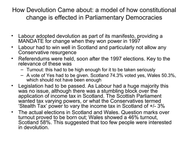 Devolution | PPT