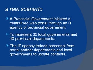 Devolution in a virtual enterprise | PPT