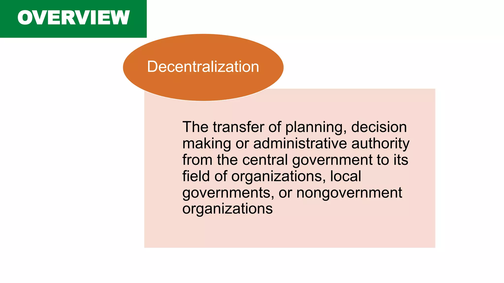 Devolution And Decentralization Pdf