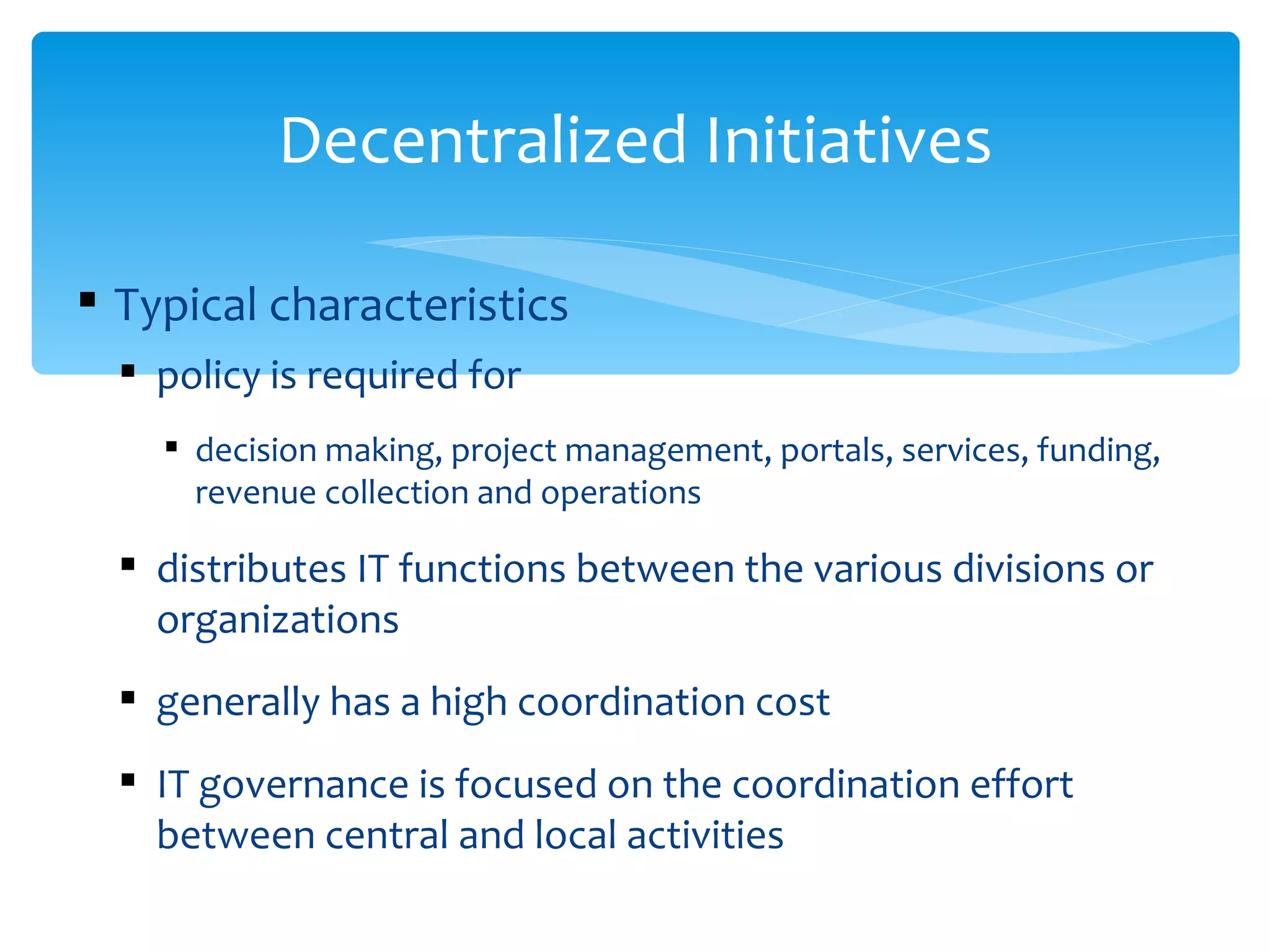 Devolution of e governance among multilevel government structure v3 | PPT