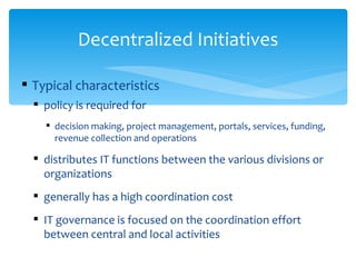Devolution of e governance among multilevel government structure v3 | PPT