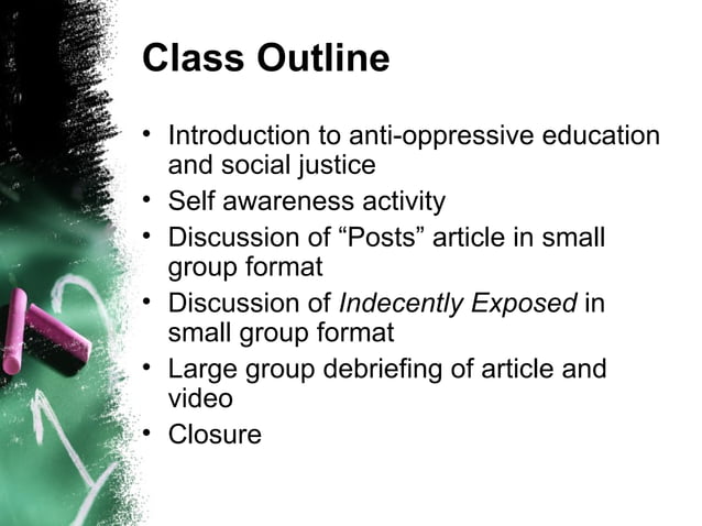 Anti-Oppressive Education | PPT