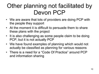 Devon pcp monitoring march 2011 short version | PPT