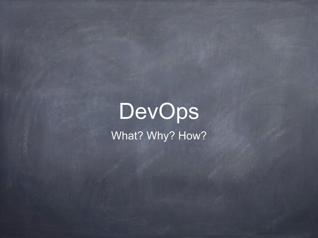 DevOps Explained | PPT