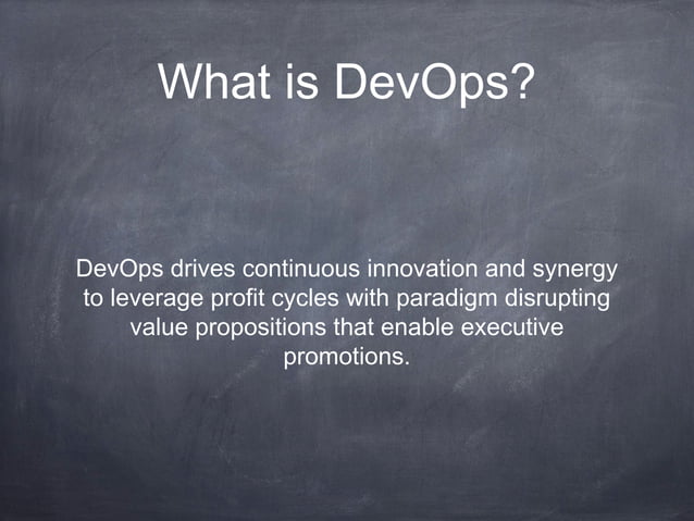 Devops Explained Ppt Business Business And Finance