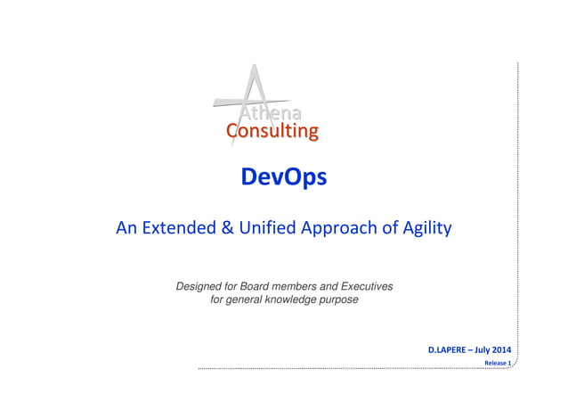 DevOps in a nutshell | PPT