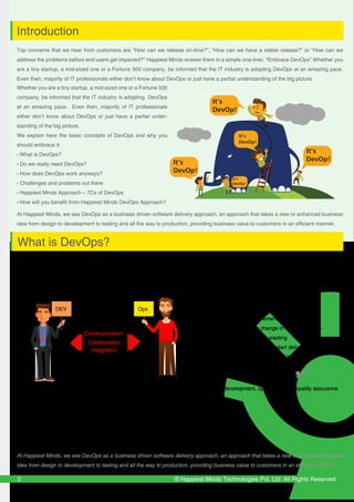 Whitepaper: DevOps - Happiest Minds | PDF