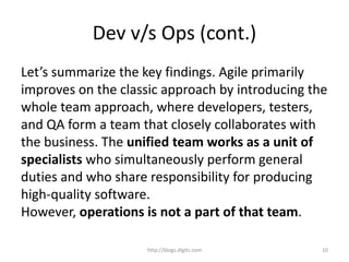 DevOps - Continuous Integration, Continuous Delivery - let's talk | PPT