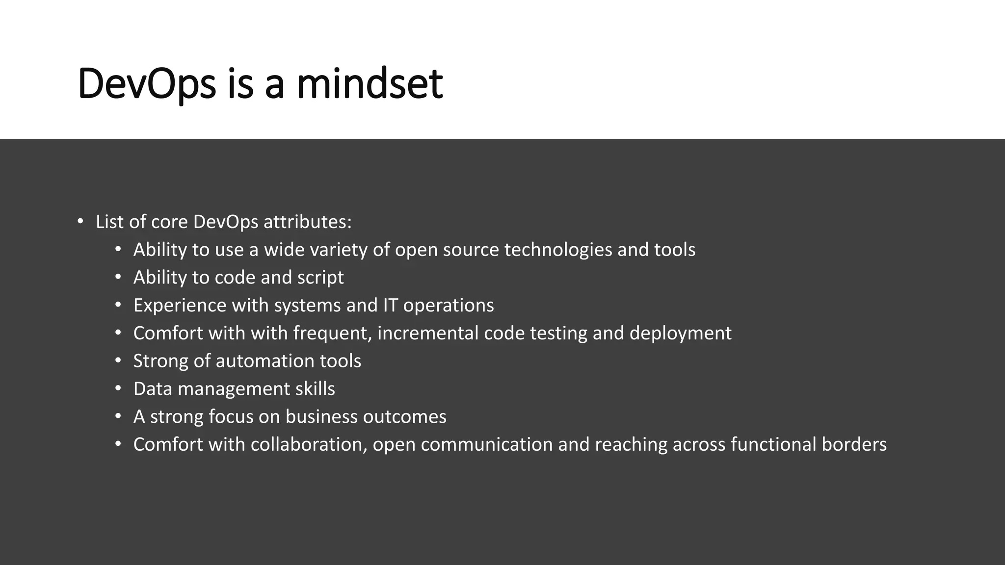 Testing in DevOps world | PPT