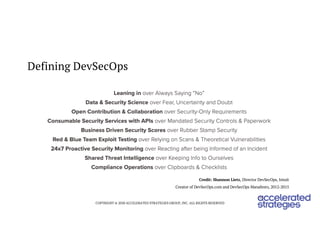 Security & DevOps - What We Have Here Is a Failure to Communicate! | PPT