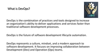 Devops | PPTX | Web Development | Internet