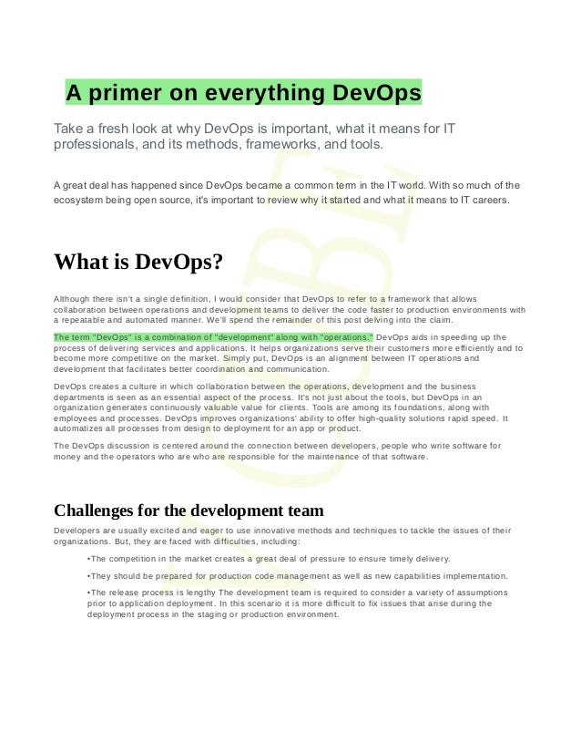 What is Devops? | PDF