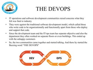Devops.pptx | Web Development | Internet