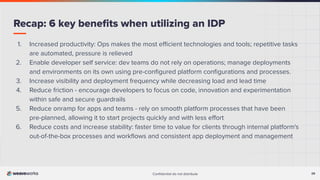 Building internal developer platform with EKS and GitOps | PDF