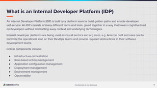 Building internal developer platform with EKS and GitOps | PDF