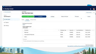 Manage and Release Changes Easily and Collaboratively with DevOps Center - Salesforce Coffee ...