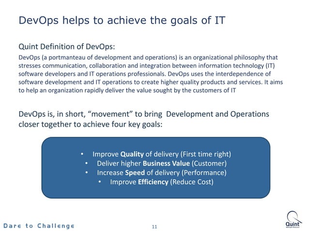 Introduction to DevSecOps. An intuitiv approach | PPT