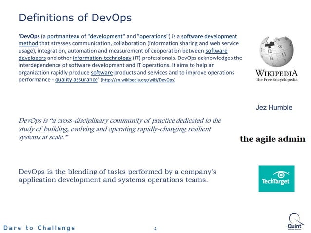 Introduction to DevSecOps. An intuitiv approach | PPT