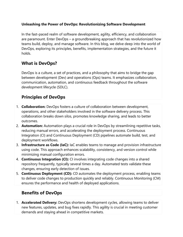 Best Devops Course Online And Classroom Training Naresh It Pdf 