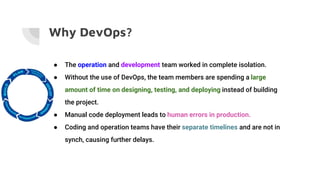 Introduction to DevOps framework and its tools. | PPT
