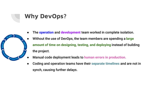 Introduction to DevOps framework and its tools. | PPT