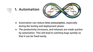 Introduction to DevOps framework and its tools. | PPT