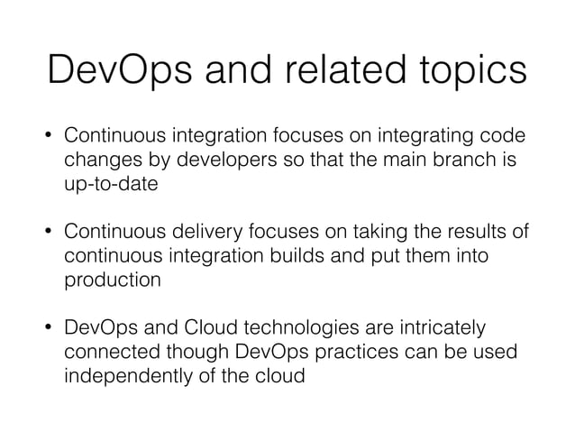 DevOps - A Gentle Introduction | PDF