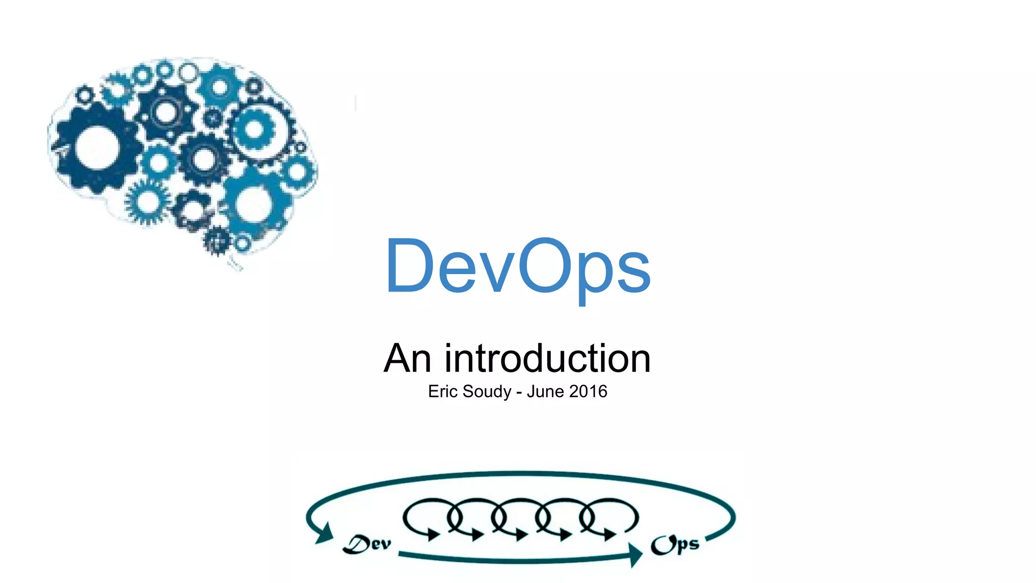 Devops an introduction | PPT