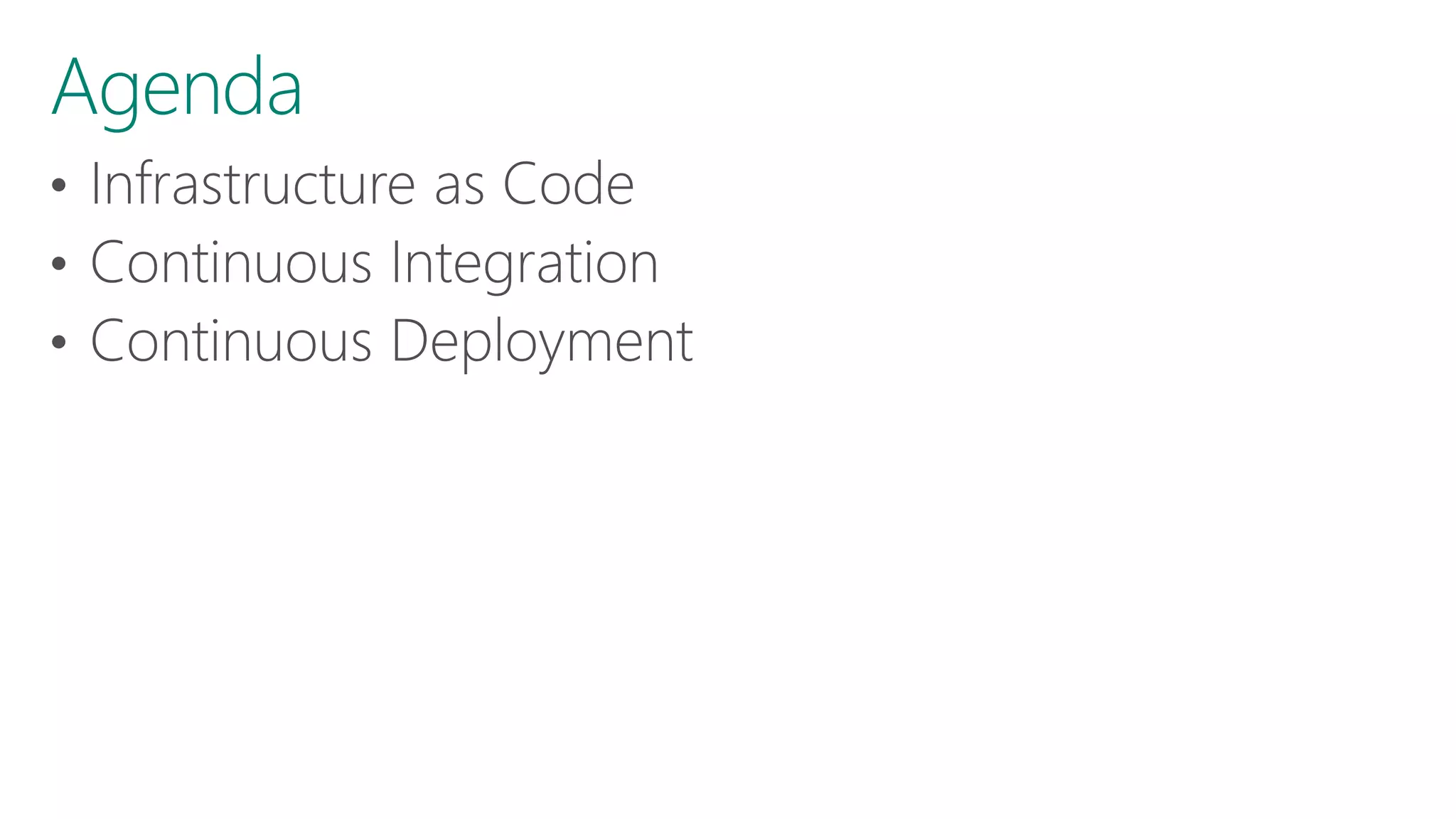 Devops Continuous Integration And Continuous Deployment With Microsoft And Open Source