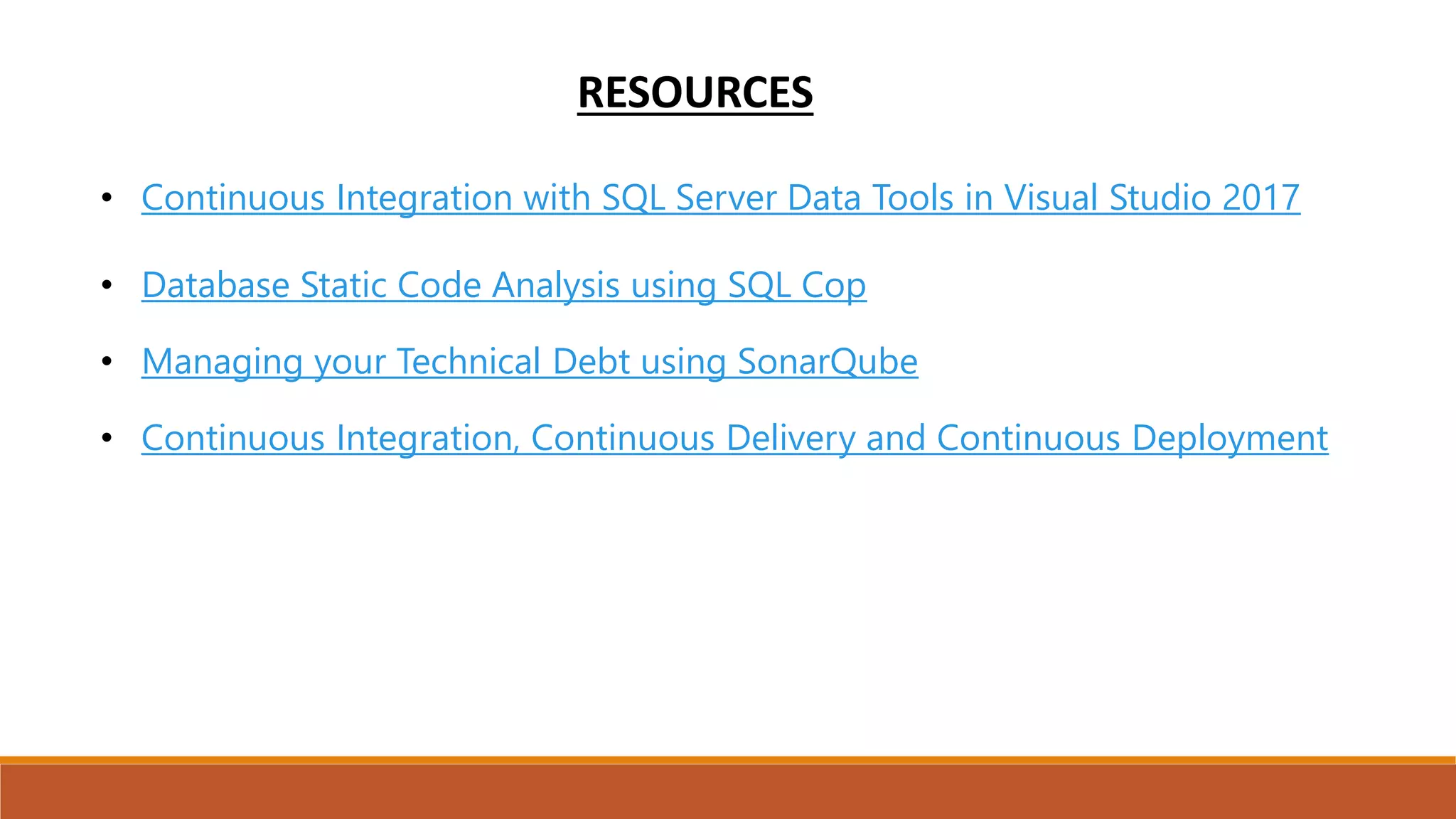 Database CI/CD Pipeline | PPT