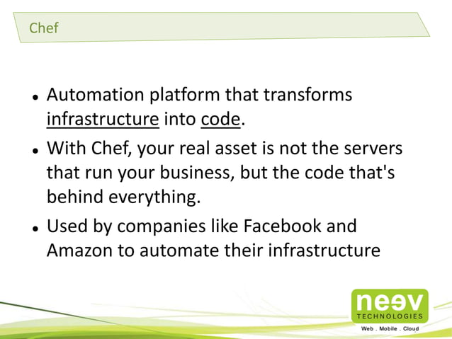 DevOps and Chef | PPT