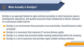 DevOps - Overview - One of the Top Trends in IT Industry | PPT