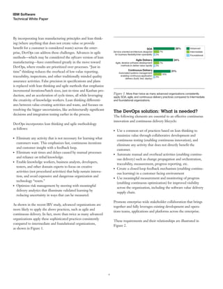 DevOps: The IBM approach | PDF