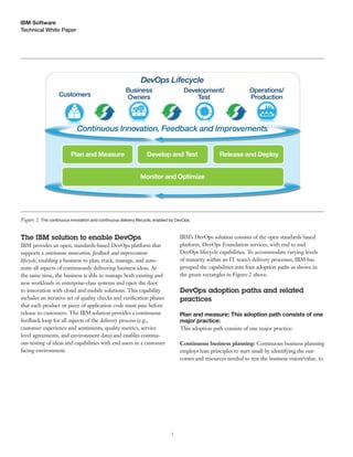 DevOps: The IBM approach | PDF