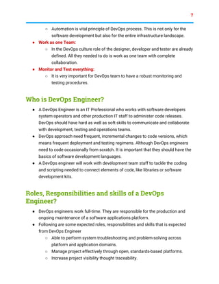 AWS DevOps-Tutorial CHANAKYA SRIYAN DUKKA. | PDF