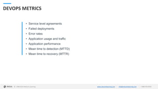 DevOps: Using Metrics and QA Practices That Matters | PPT