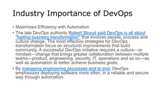 DevOps 1 (1).pptx | Web Development | Internet