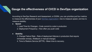 DevOps: Age Of CI/CD | PPTX