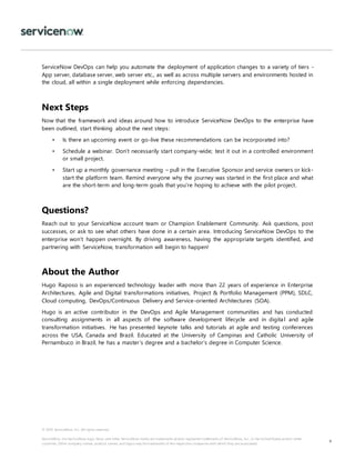 DevOps, Agile and Continuous Delivery: Creating a repeatable and ...