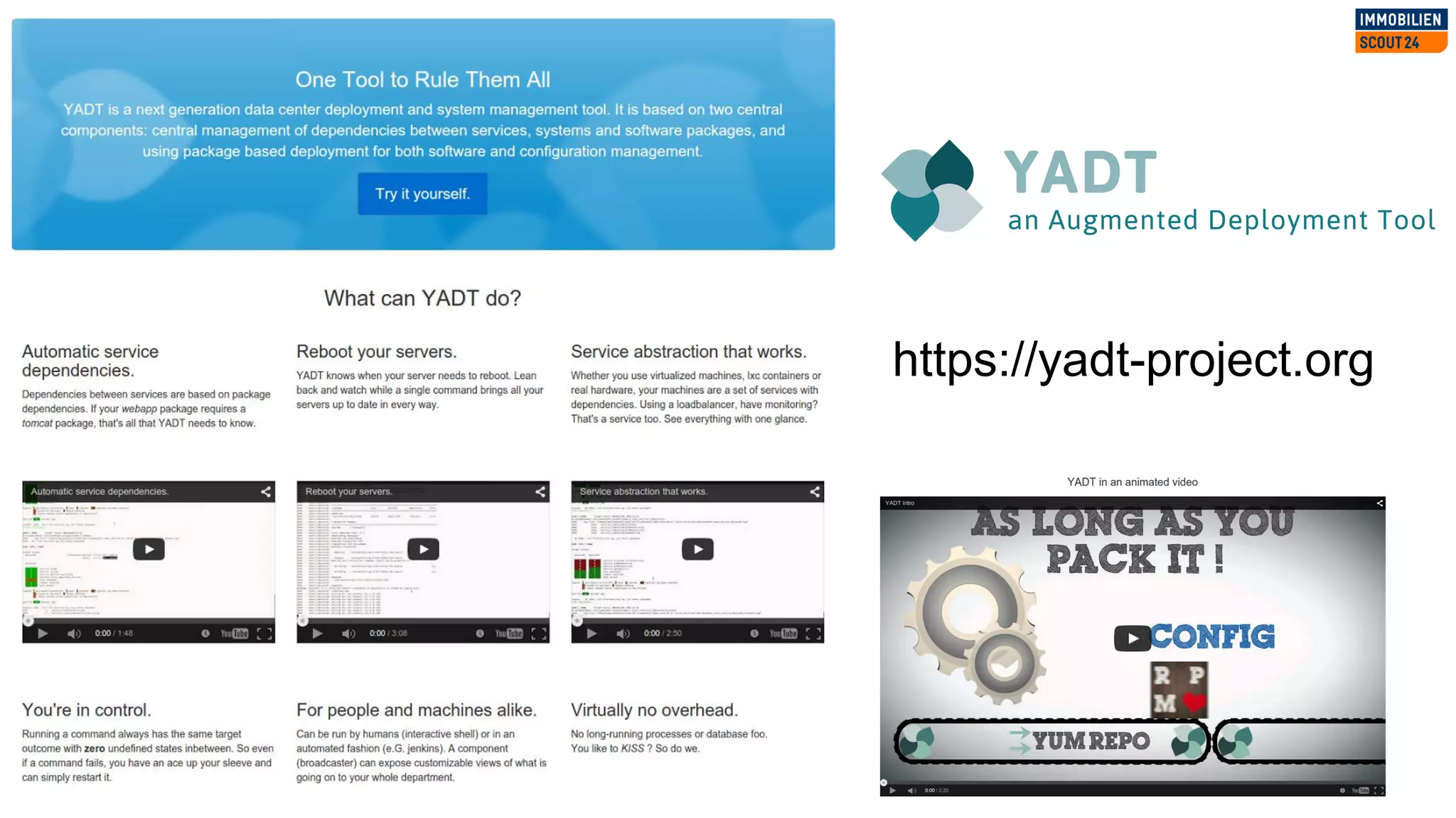DevOps, Agile and Open Source at ImmobilienScout24 | PPT