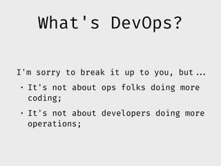 DevOps: The Right Abstraction Level | PPT